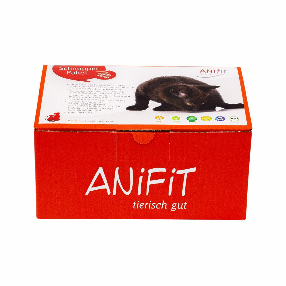 Schnupperpaket/Testpaket Katzenfutter | Shop Anifit