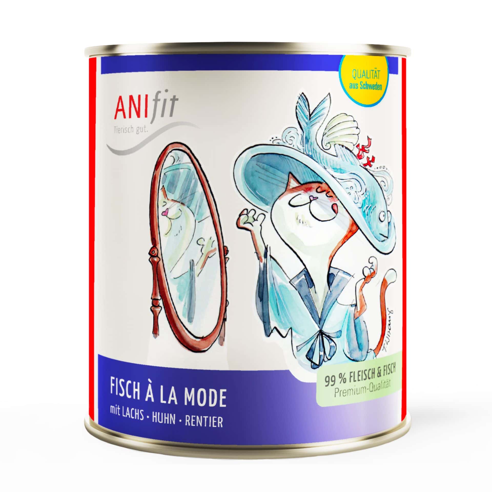 Fisch à la mode Nassfutter Katzenfutter 810g | Anifit